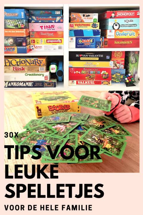 30X TIPS VOOR LEUKE SPELLEN